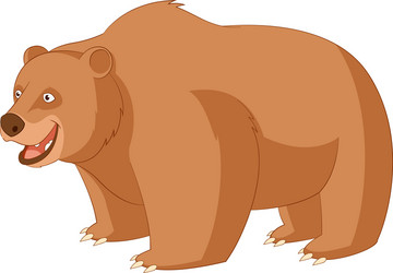 Cartoon smiling fossa Royalty Free Vector Image