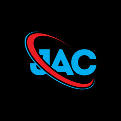 Jac logo letter design Royalty Free Vector Image