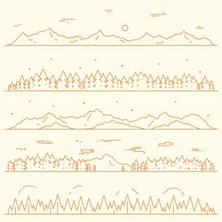 Forest Line Vector Images (over 75,000)