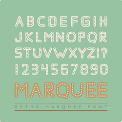 Movie Marquee Font Vector Images (over 310)