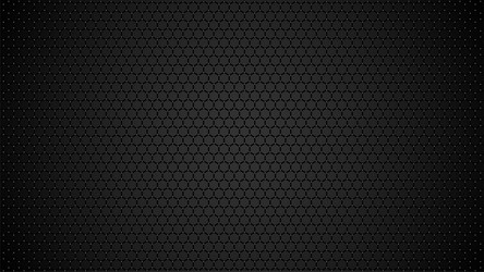 Abstract black background grey hexagon pattern Vector Image