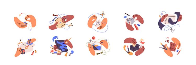 Handicraft Vector Images (over 20,000)