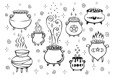 Cauldron Drawing Vector Images (over 2,500)