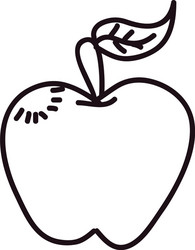 Fruit Uncolored Vector Images (over 140)