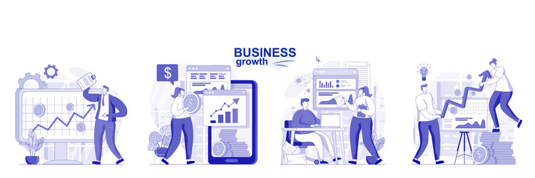 Business Growth Vector Images (over 420,000)