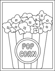 Popcorn Draw Vector Images (over 2,400)