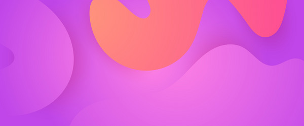 Veblue and greenctor simple abstract banner Vector Image