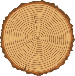 Wood log Royalty Free Vector Image - VectorStock