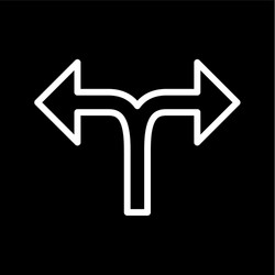 Double arrow icon Royalty Free Vector Image - VectorStock