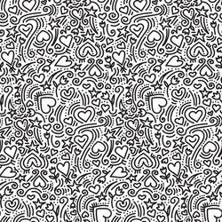 Summer Doodle Pattern Royalty Free Vector Image