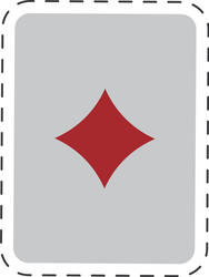 Magic card trick icon Royalty Free Vector Image