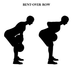 Bent Over Row Vector Images (67)