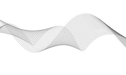 Gold line wave background abstract luxury Vector Image