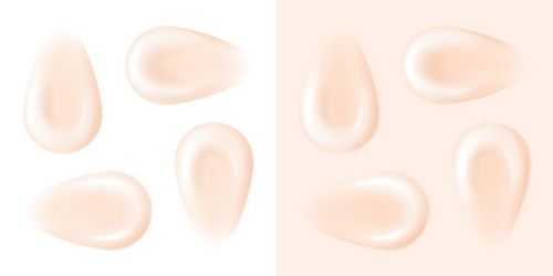 Cream moisturizer daily hyaluron mask texture Vector Image