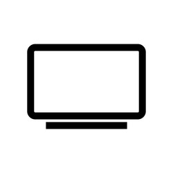 Simple hooked bracket icon Royalty Free Vector Image