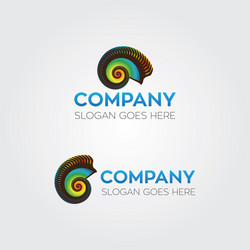 Ammonite logo Royalty Free Vector Image - VectorStock