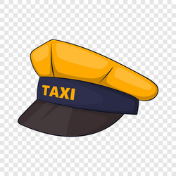 Cap driver icon cartoon style Royalty Free Vector Image