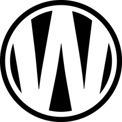 Initial aw alphabet logo design template Vector Image