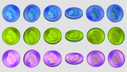 Coin Head Vector Images (over 8,000)