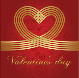 Valentine background Royalty Free Vector Image