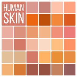 Orange Human Skin