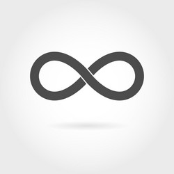 Infinity eye owl icon symbol Royalty Free Vector Image