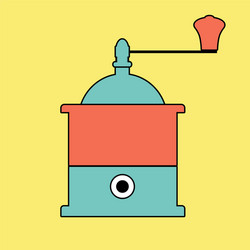 Tea and coffee icons set Royalty Free Vector Image