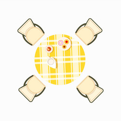 Dining Room Table Top View Vector Images (over 270)