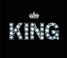 King Word Typography Vector Images (over 370)
