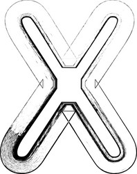 Grunge X Vector Images (over 3,800)