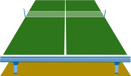 Blue table tennis field Royalty Free Vector Image