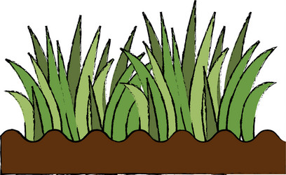 Grass and ground Royalty Free Vector Image - VectorStock