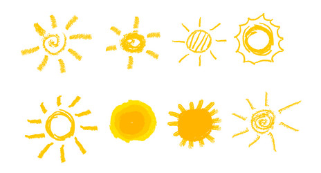 Crayon Sun Vector Images (over 620)
