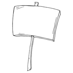 Empty banner transparency without text banner Vector Image