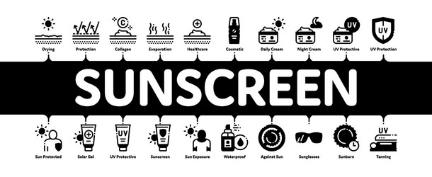 Sunscreen Infographic Vector Images (over 460)