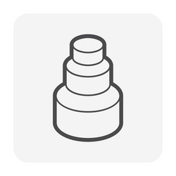 Copper pipe icon Royalty Free Vector Image - VectorStock