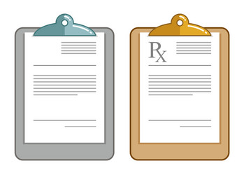Blank Prescription Clipart