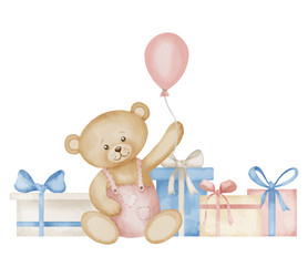 Watercolor bacar Royalty Free Vector Image - VectorStock