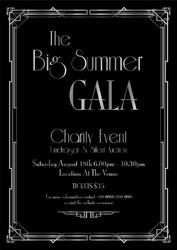 Gala Dinner Frames Vector Images (37)