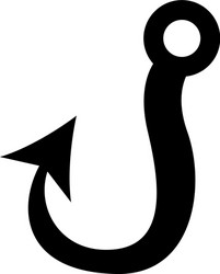 Fish Hook Silhouette Vector Images (over 11,000)