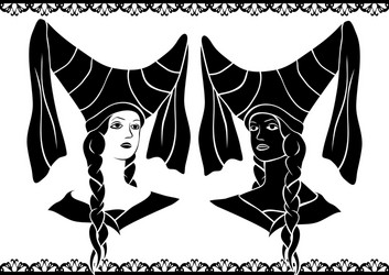 Medieval knight style design vintage Royalty Free Vector