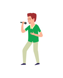 Man Singing Vector Images (over 7,800)