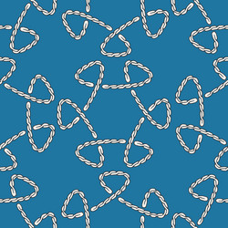 Seamless pattern of the endless knots palbeu Vector Image