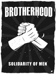 Brotherhood logo Royalty Free Vector Image - VectorStock