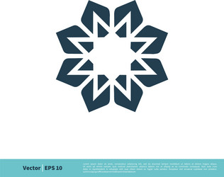 Allah and muhammad arabic letter icon logo Vector Image