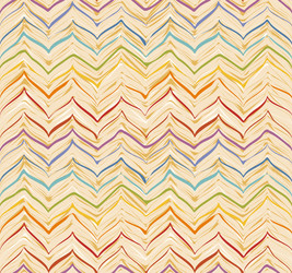 Rainbow zigzag seamless pattern Royalty Free Vector Image