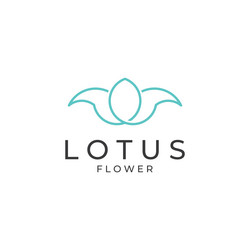 A beautiful and naturally beautiful lotus spa Vector Image