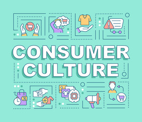 Consumer rights word concepts banner Royalty Free Vector