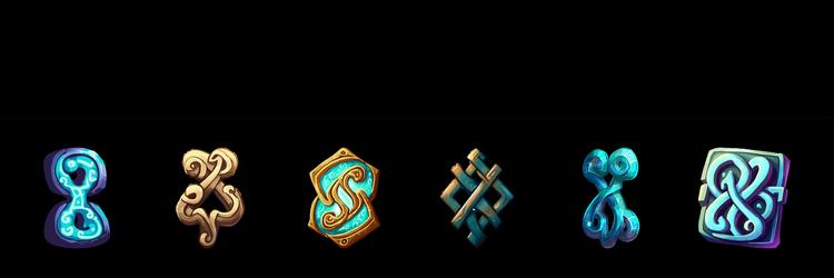 Game artefact icon isolated on white background Vector Image