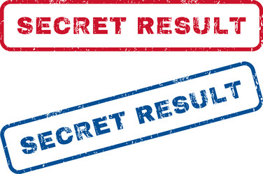 Secret formula rubber stamp Royalty Free Vector Image